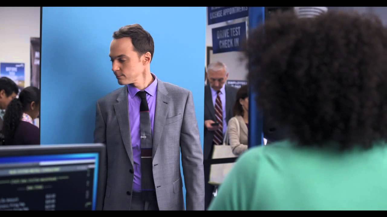 Intel: Jim Parsons makes a trip to the “DMV” - DAILY COMMERCIALS