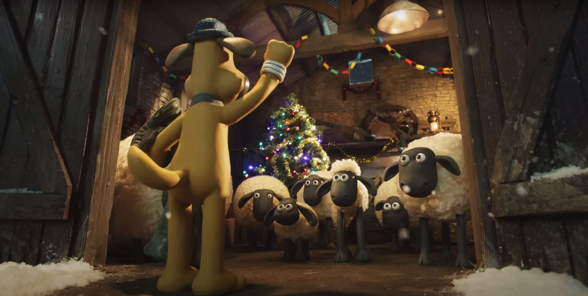 Barbour Christmas Ad 2023 : Shaun the Sheep x Baa-bour - DAILY COMMERCIALS