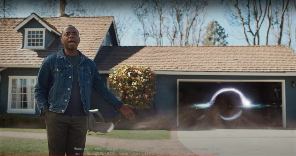 GEICO Black Hole Garage advert - DAILY COMMERCIALS