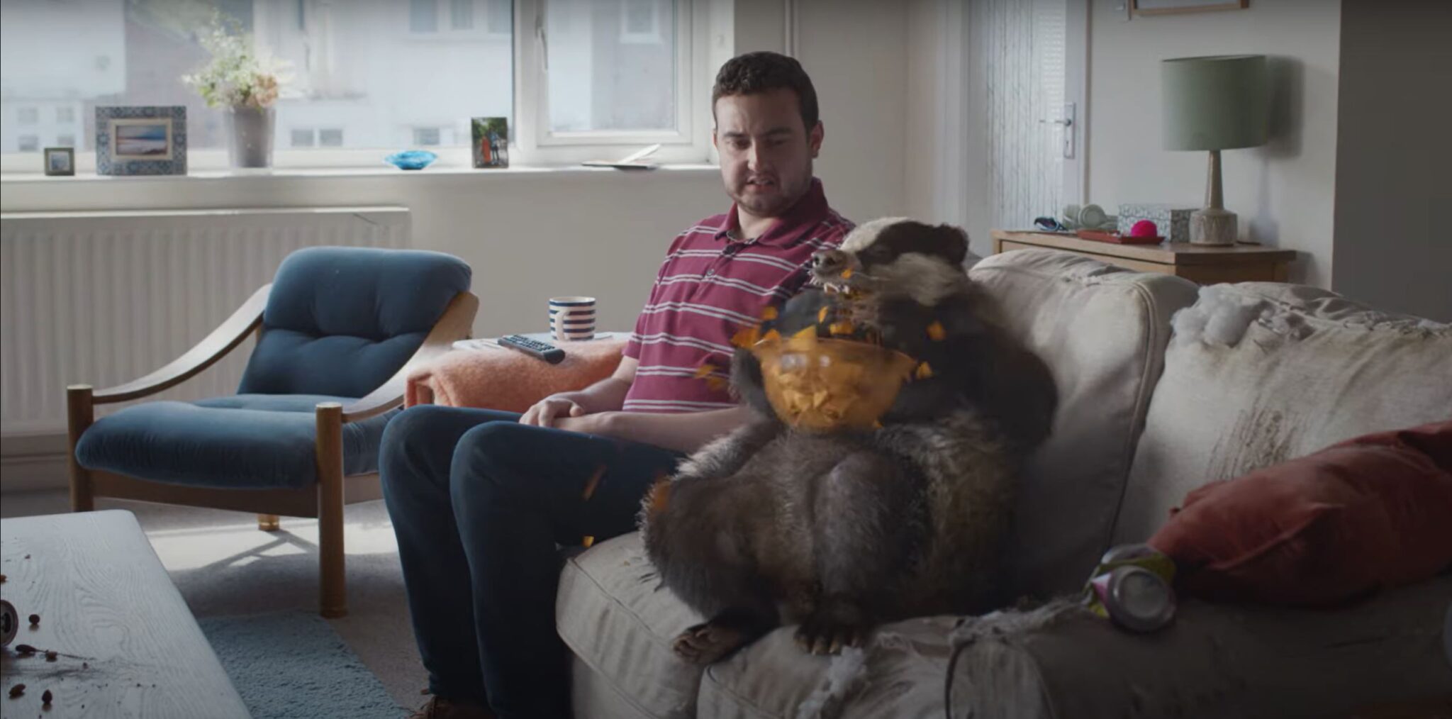 Why Is There a Badger in My House? Capital One Hilarious Ad - DAILY ...
